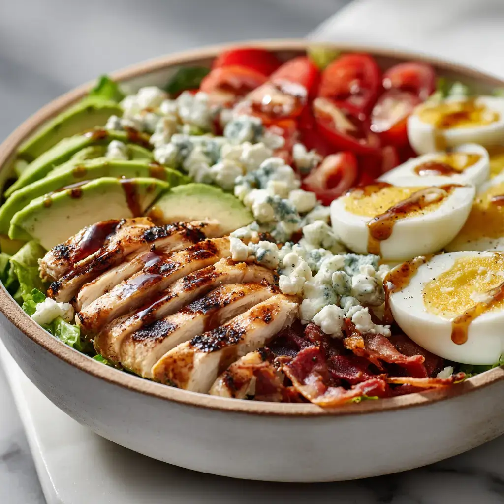 Cobb Salad Keto – Easy Low-Carb Lunch with Creamy Tangy Dressing