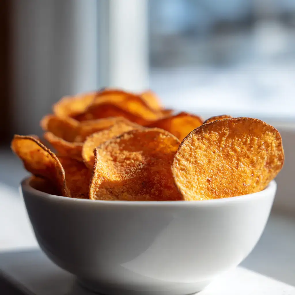 Baked Camote Chips – Amazing Crunchy Snack in 3 Steps
