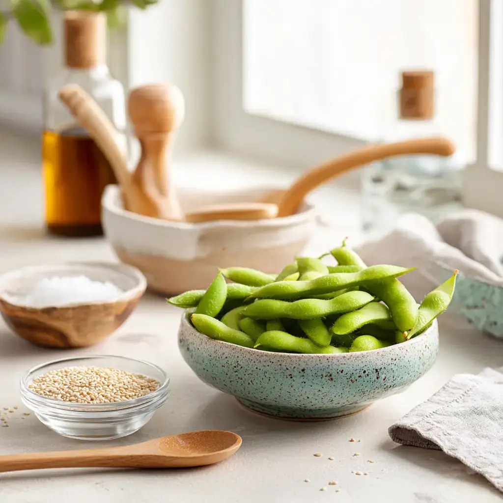 Steamed Edamame with Sea Salt – Simple 10-Minute Healthy Snack