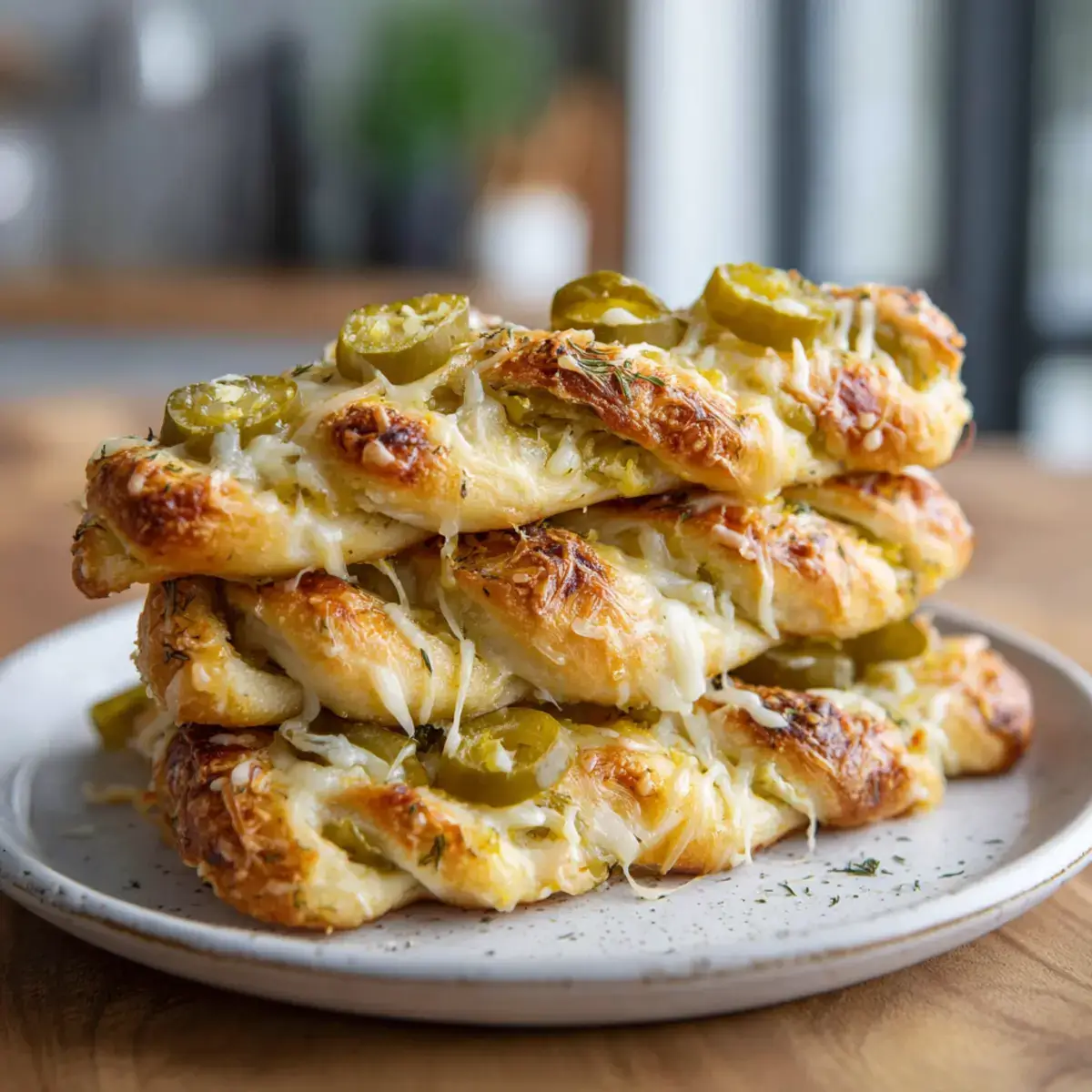 Dill Pickle Bread Twists Recipe